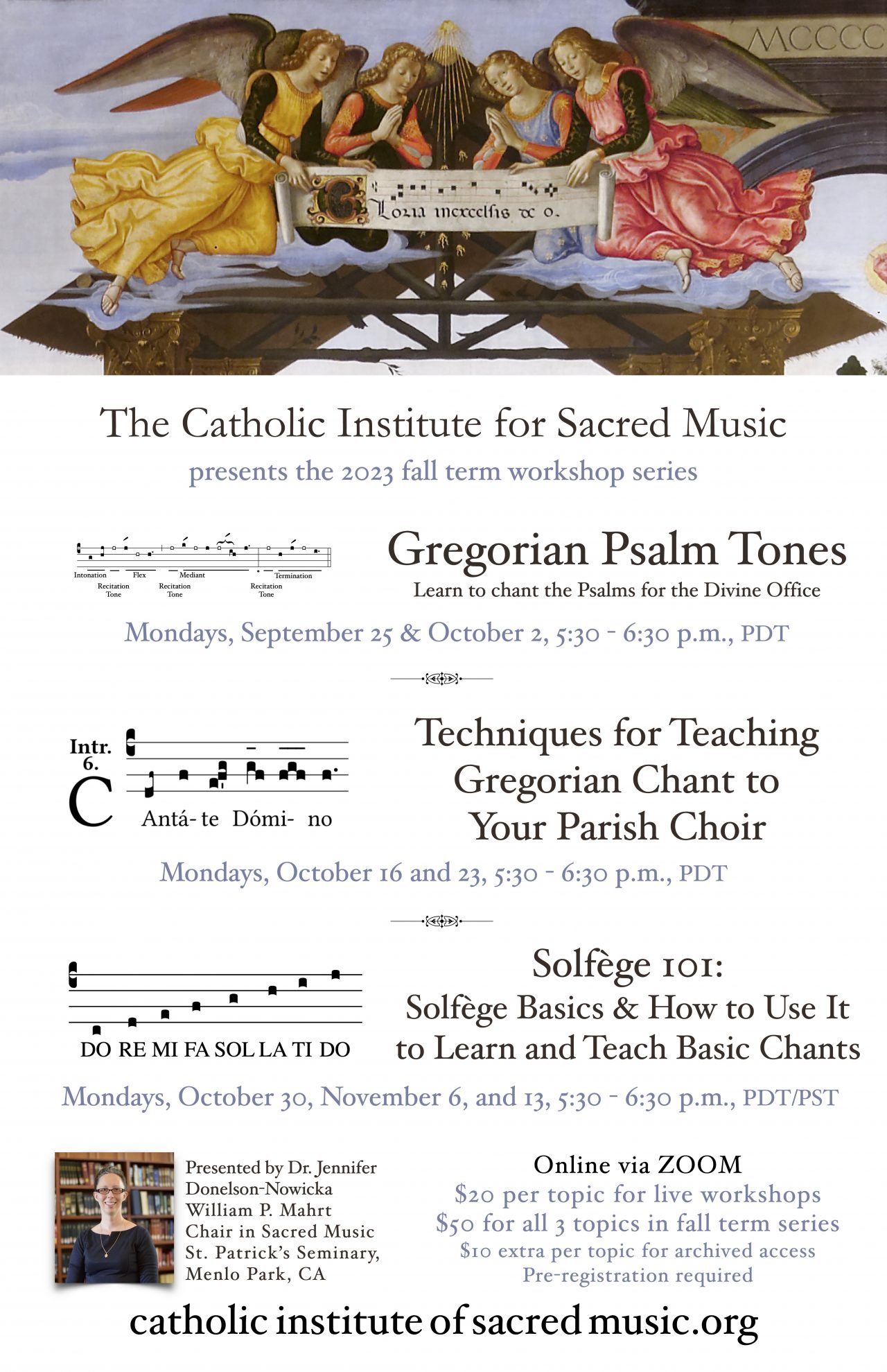 Catholic Institute of Sacred Music – The Catholic Institute of Sacred Music at St. Patrick’s ...