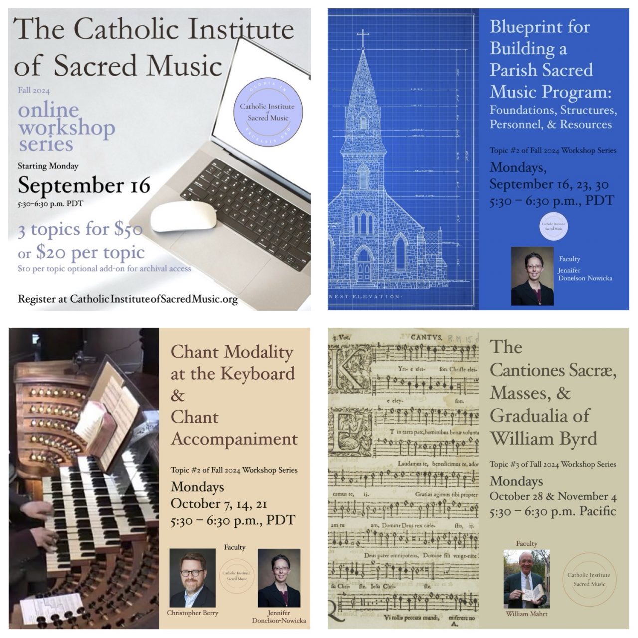 Catholic Institute of Sacred Music | The Catholic Institute of Sacred ...